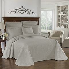 QUEEN Grey Cotton Bedspreads Bed Linens Bedding Kohl s