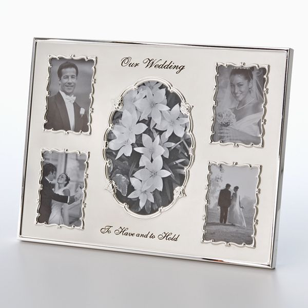 Malden® Metal Wedding 5-Opening Collage Frame