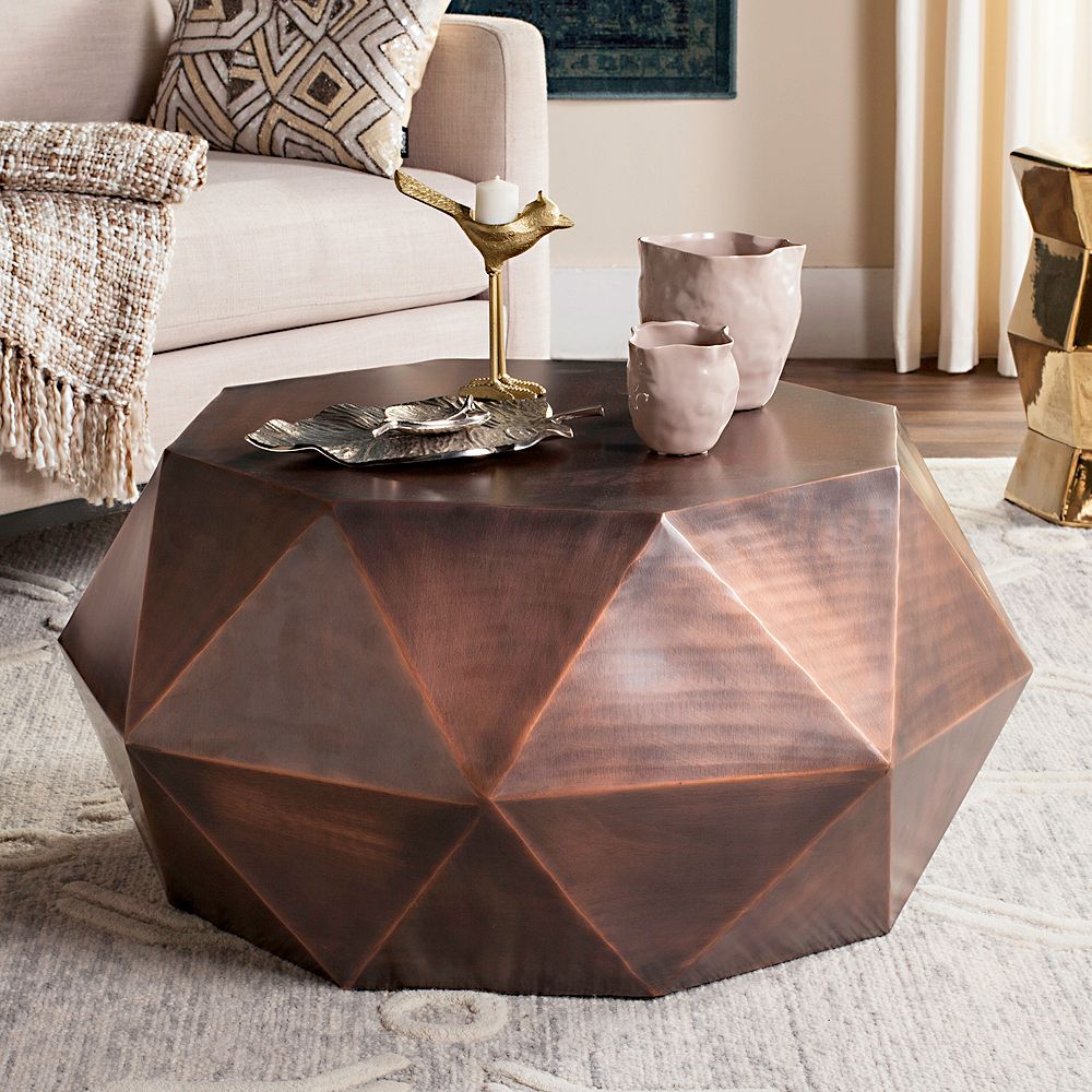 Safavieh Modern Geometric Coffee Table
