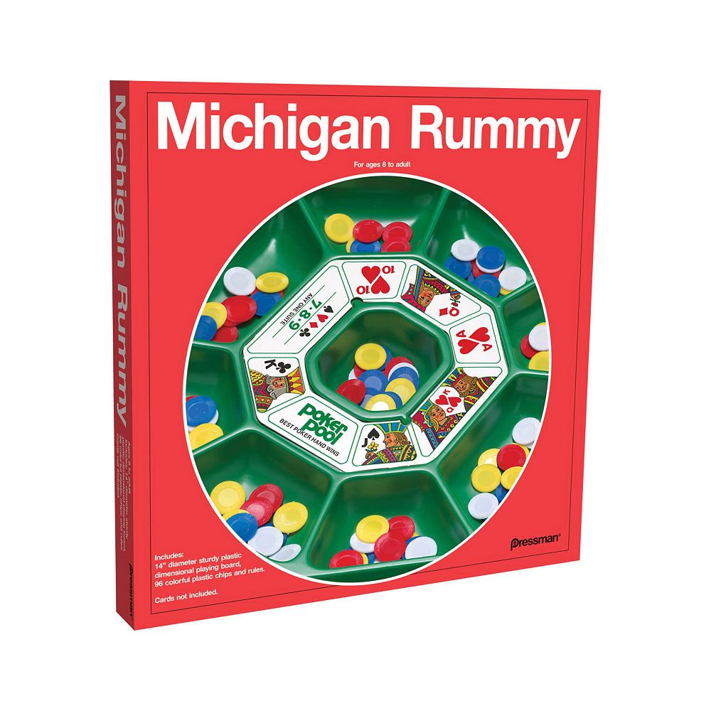 Michigan Rummy Game by Pressman Toy