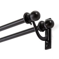 Double Rods Curtain Rods & Hardware - Window Treatments, Home Decor ...