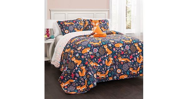 Pixie Fox Quilt Set