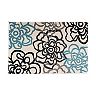World Rug Gallery Alpine Contemporary Modern Floral Flowers Rug