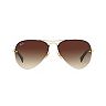 Ray-Ban Highstreet RB3449 59mm Aviator Gradient Sunglasses