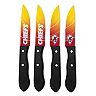 Kansas City Chiefs 4-Piece Steak Knife Set