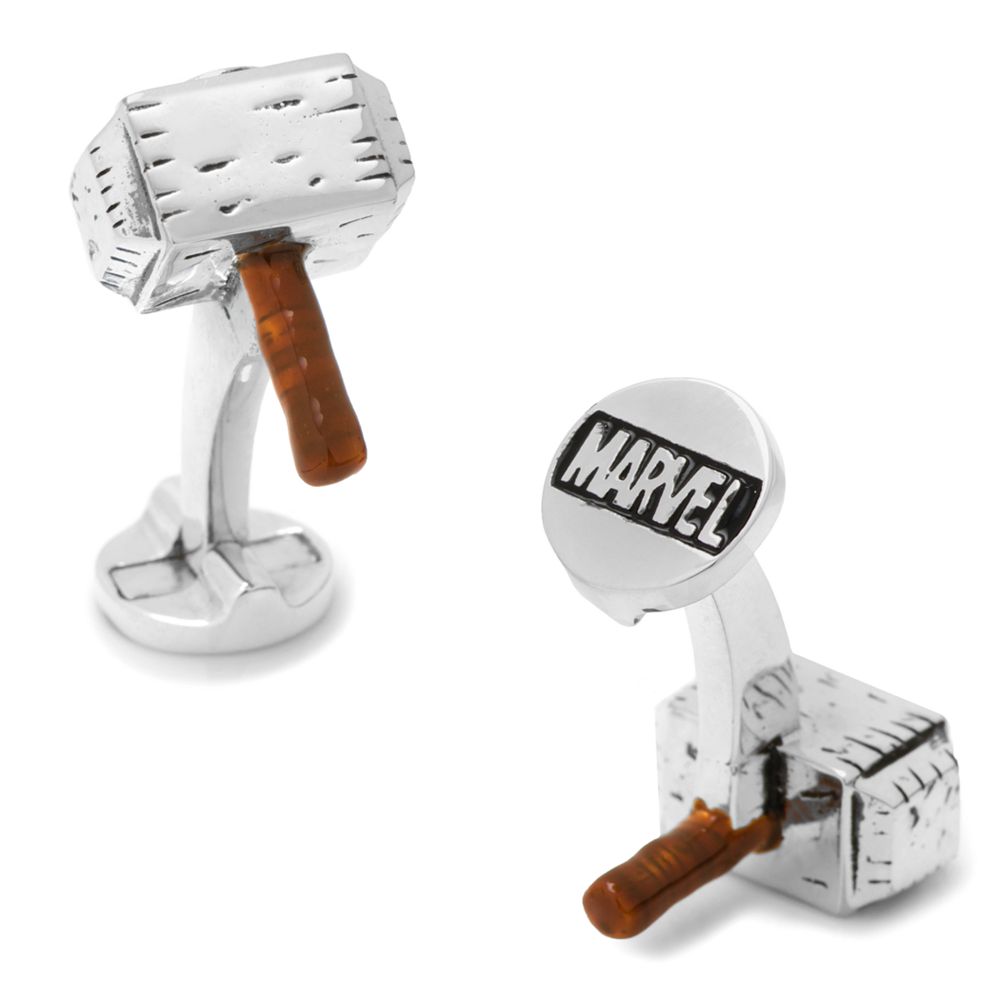 Men's Marvel Comics 3D Thor Hammer Cuff Links