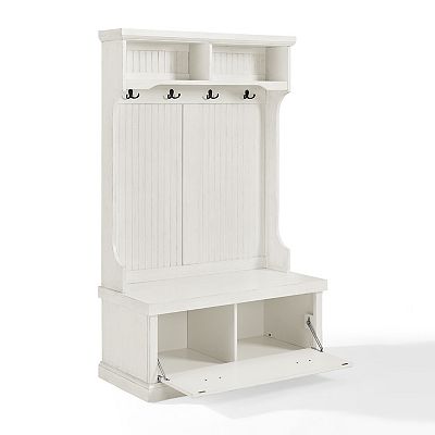 Hall Tree Bench With Storage Hall Tree, Farmhouse, Wooden, Entryway