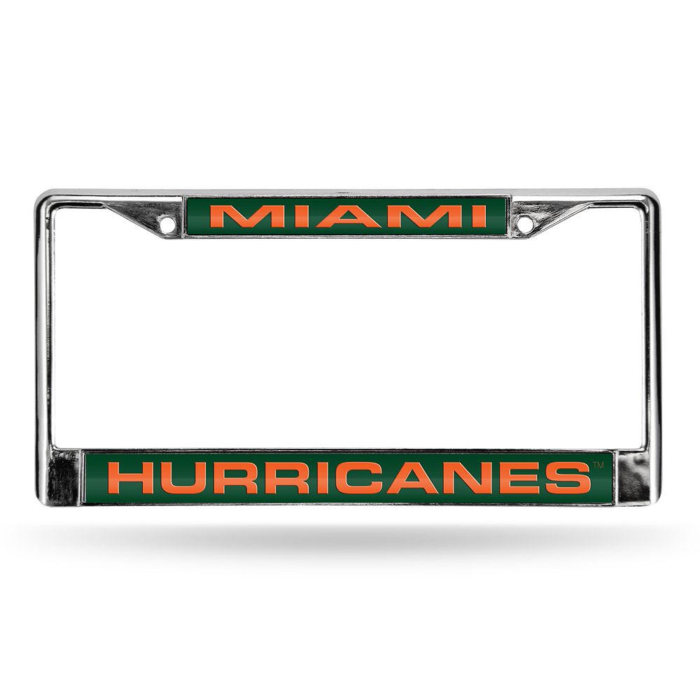 Miami Hurricanes License Plate Frame