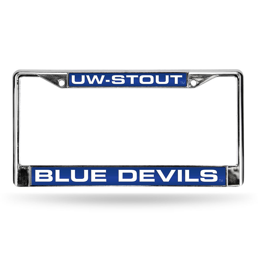 UW-Stout Blue Devils License Plate Frame