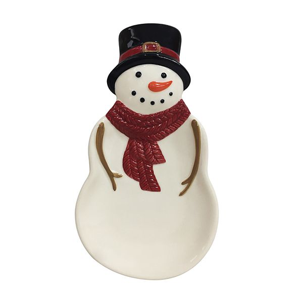 St. Nicholas Square® Yuletide Snowman Spoon Rest