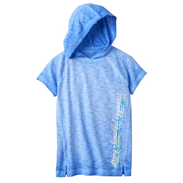 Girls 7-16 SO® Short Sleeve Active Hoodie