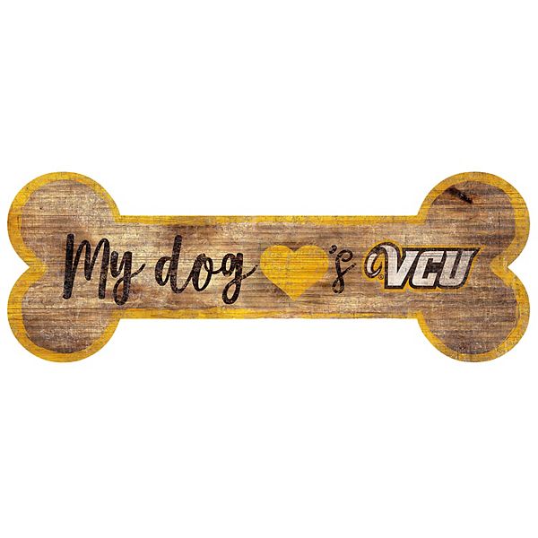 VCU Rams Dog Bone Wall Sign