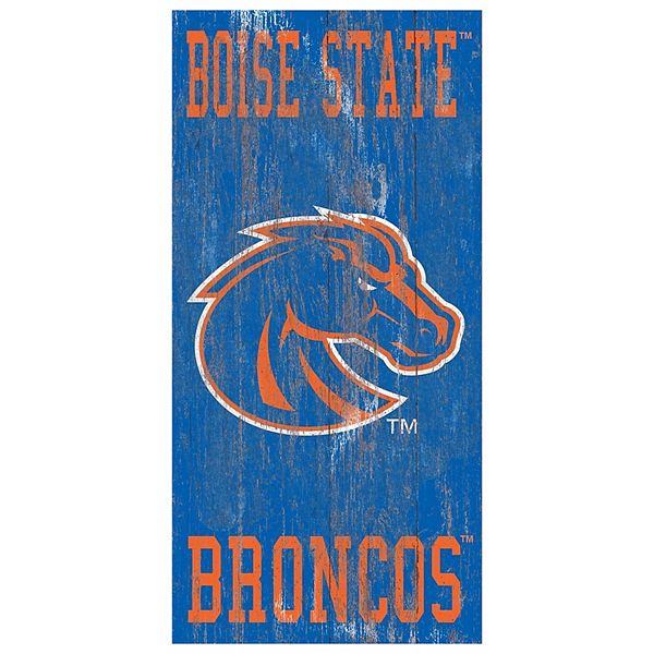 Boise State Broncos Heritage Logo Wall Sign