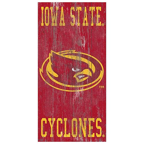 Iowa State Cyclones Heritage Logo Wall Sign