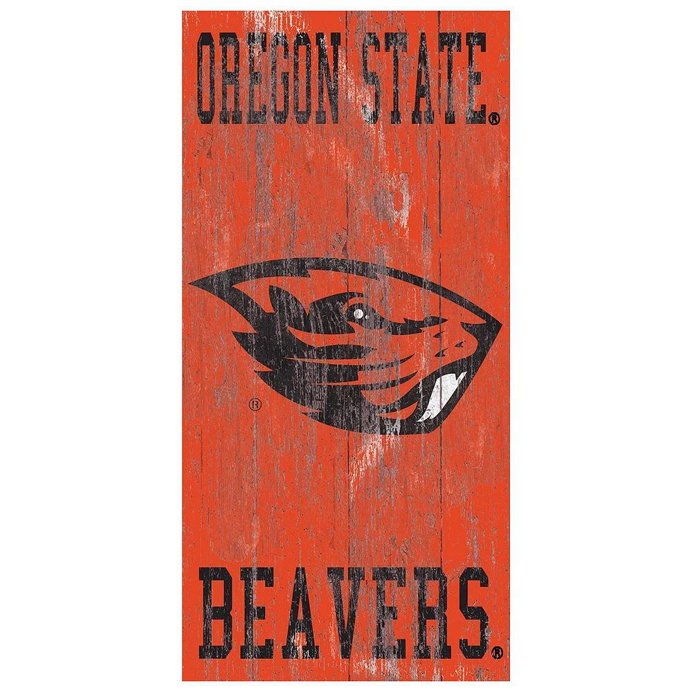 Oregon State Beavers Heritage Logo Wall Sign