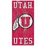 Utah Utes Heritage Logo Wall Sign