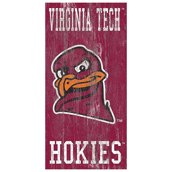 Virginia Tech Hokies Heritage Logo Wall Sign