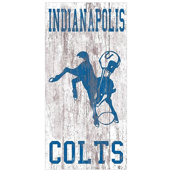Indianapolis Colts Heritage Logo Wall Sign