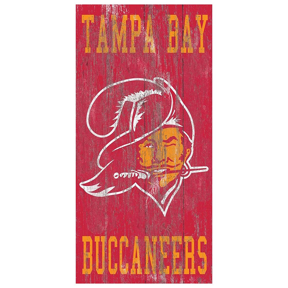Tampa Bay Buccaneers Heritage Logo Wall Sign