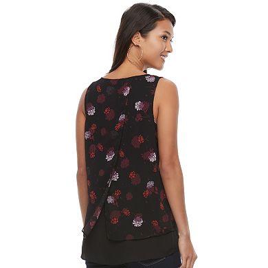 Women's Apt. 9® Layered Chiffon Tank