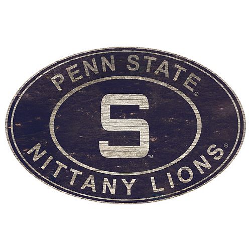 Penn State Nittany Lions Heritage Oval Wall Sign