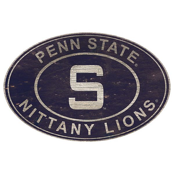 Penn State Nittany Lions Heritage Oval Wall Sign