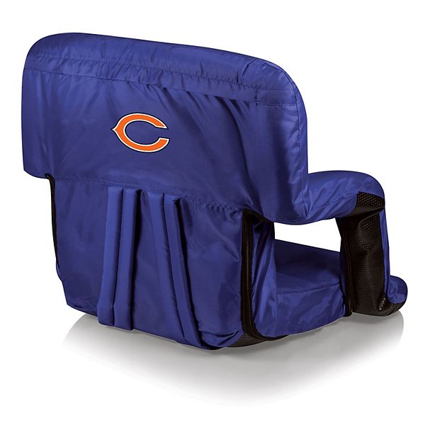 Picnic Time Chicago Bears Ventura Portable Recliner Chair