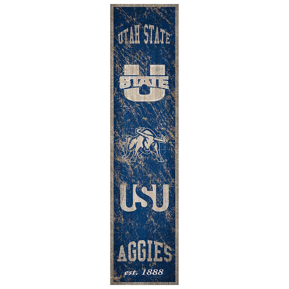 Utah State Aggies Heritage Banner Wall Art