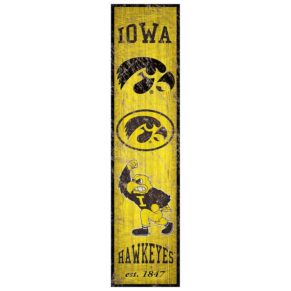 Iowa Hawkeyes Heritage Banner Wall Art