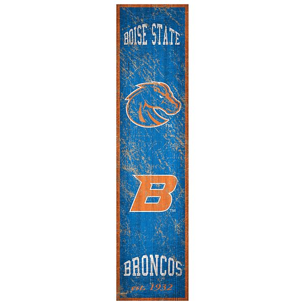 Boise State Broncos Heritage Banner Wall Art