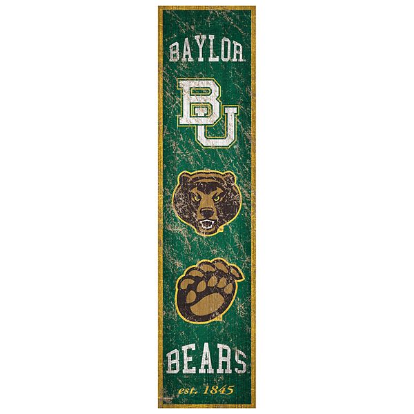 Baylor Bears Heritage Banner Wall Art