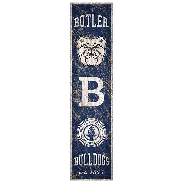Butler Bulldogs Heritage Banner Wall Art