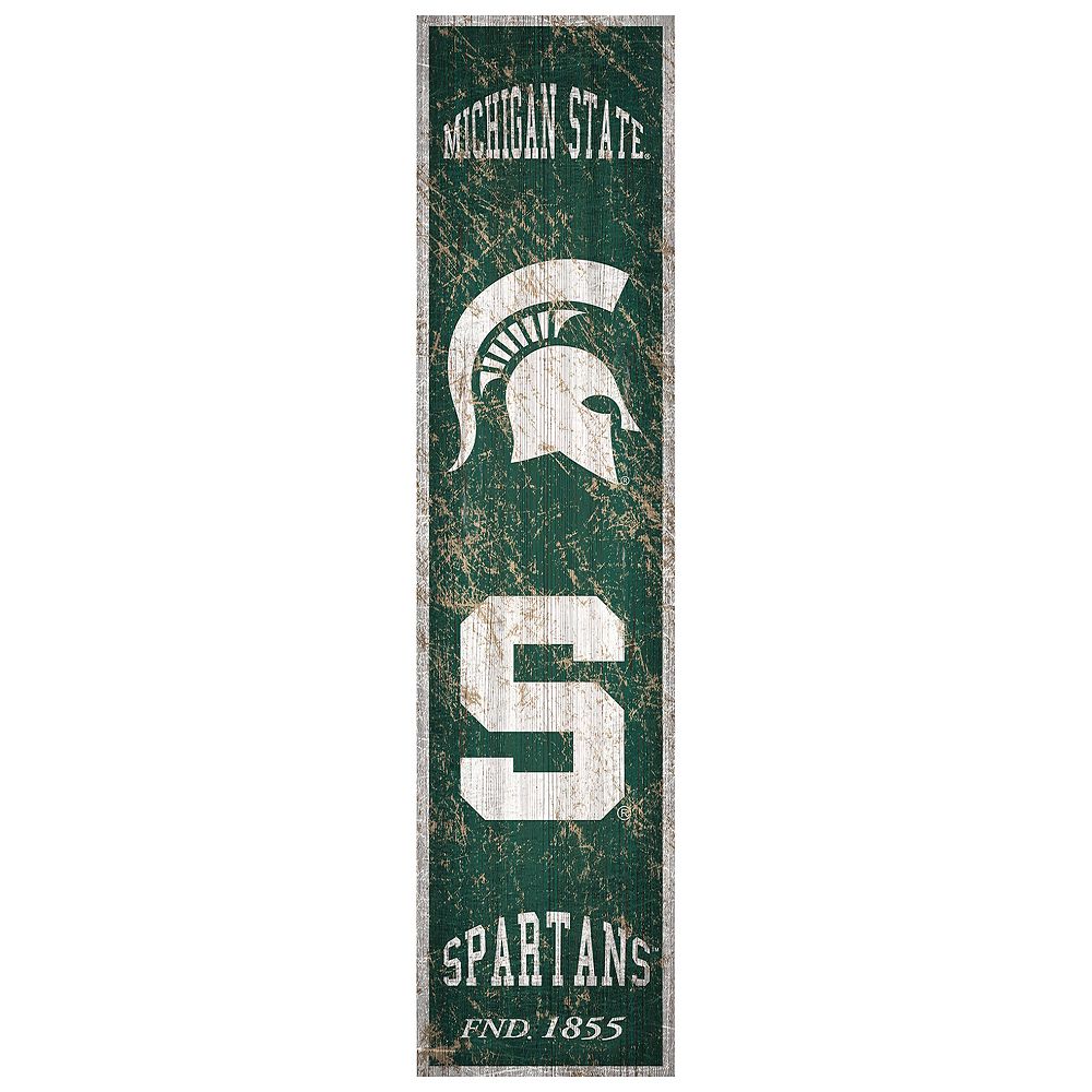Michigan State Spartans Heritage Banner Wall Art