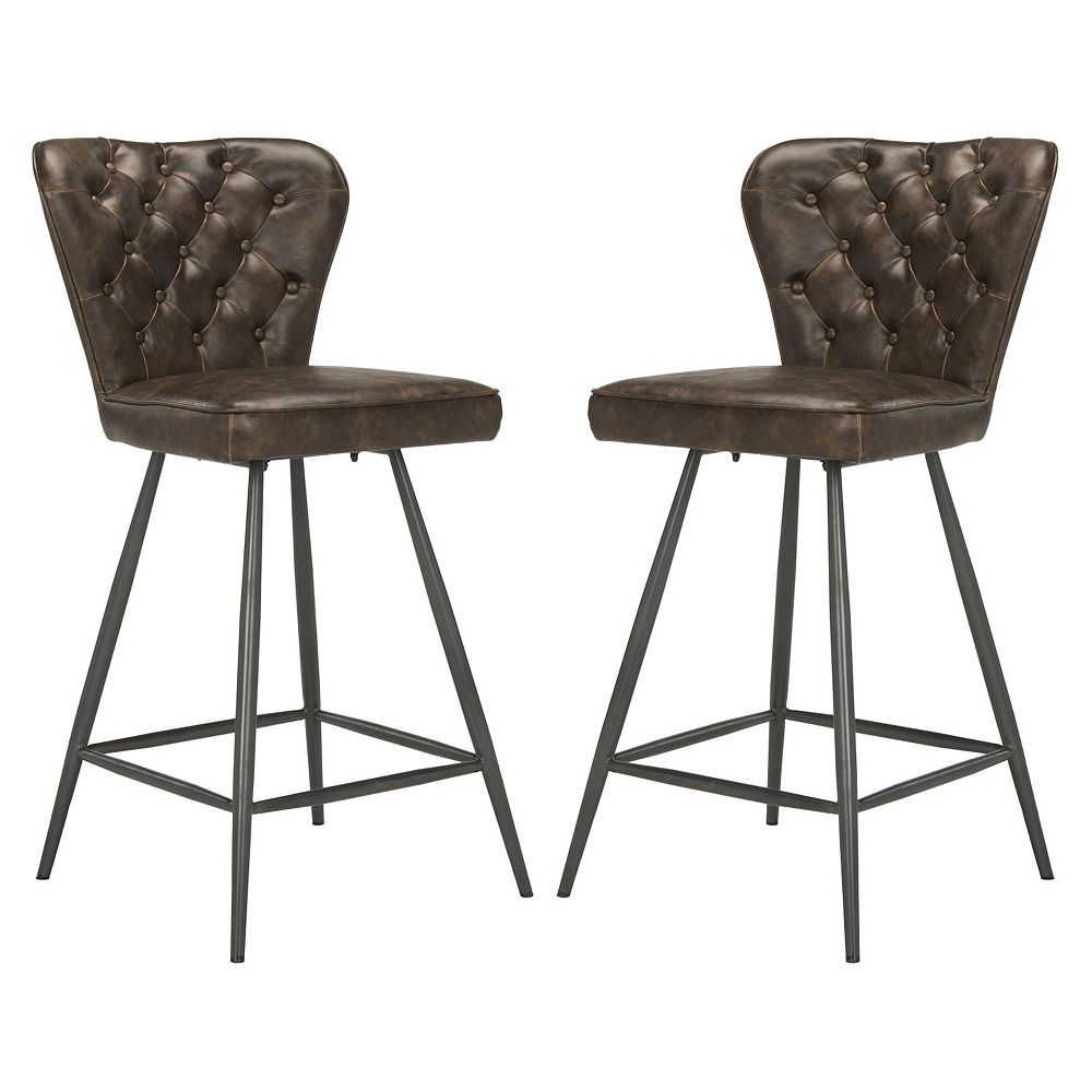 Safavieh Ashby Counter Stool 2-piece Set