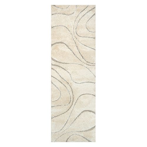 nuLOOM Pattern Carolyn Wavy Lines Shag Rug