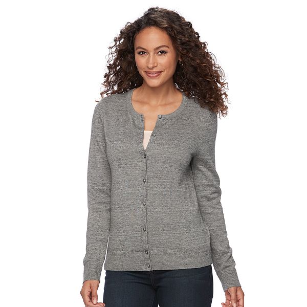Women's Croft & Barrow® Essential Cardigan