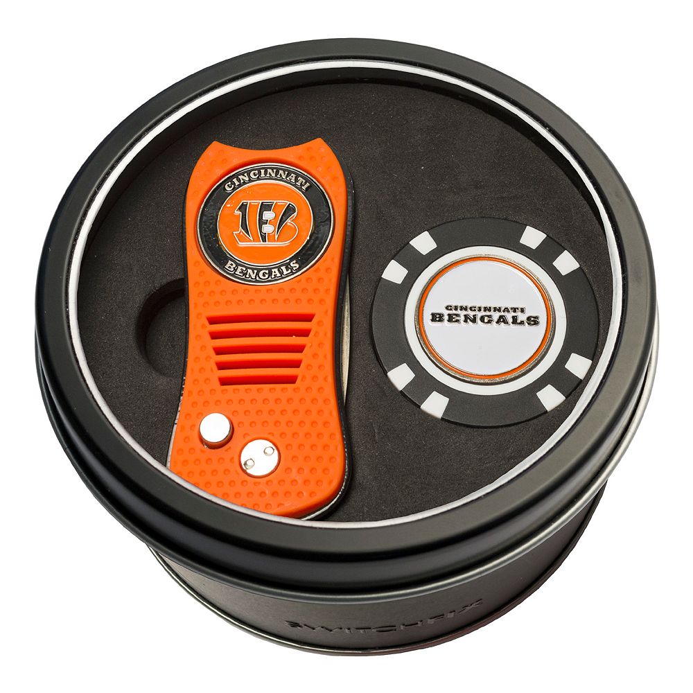 Team Golf Cincinnati Bengals Switchfix Divot Tool & Golf Chip Set