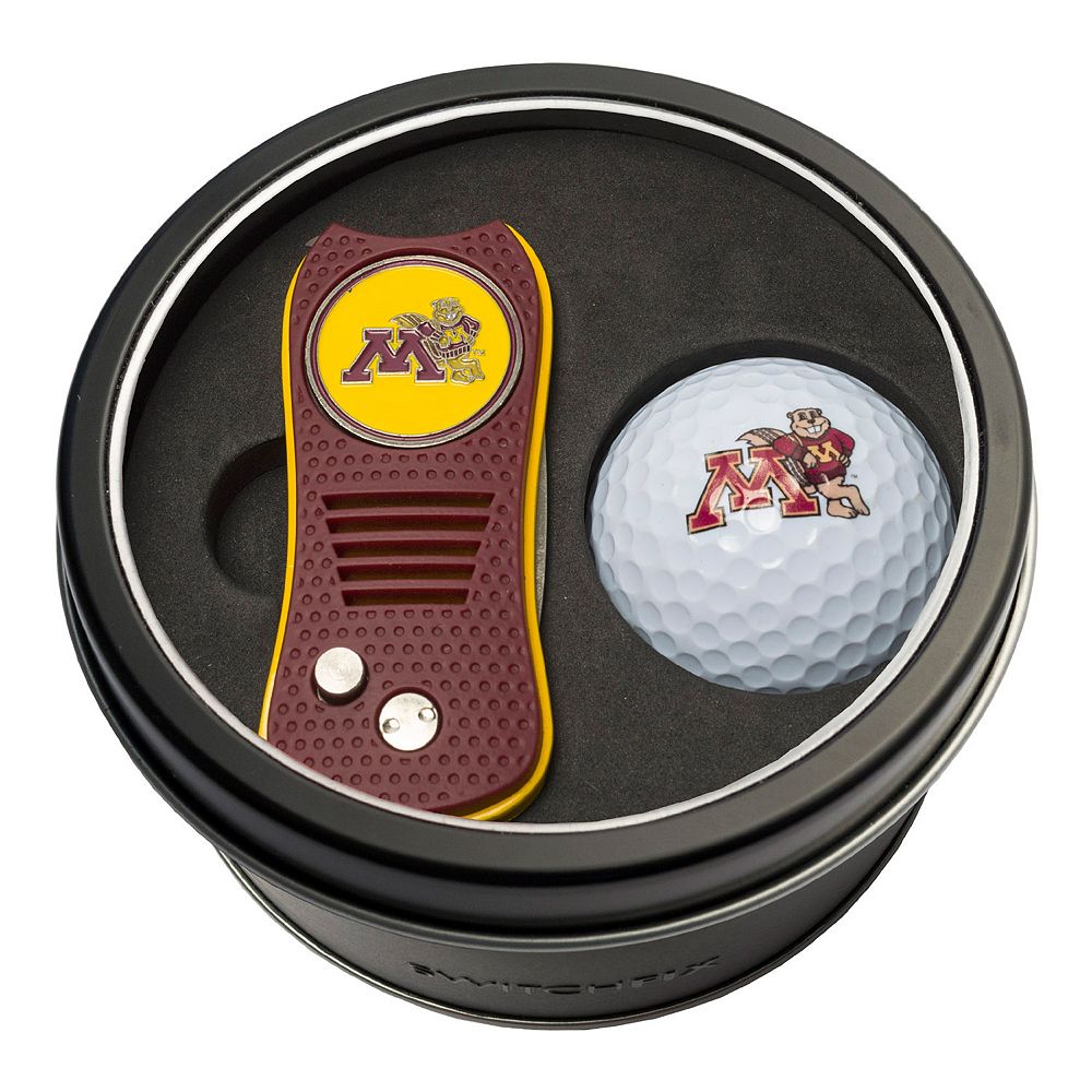 Team Golf Minnesota Golden Gophers Switchfix Divot Tool & Golf Ball Set