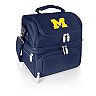 Picnic Time Michigan Wolverines 7-Piece Insulated Cooler Lunch Tote Set