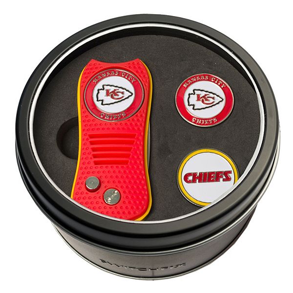 Team Golf Kansas City Chiefs Switchfix Divot Tool & Two Ball Markers