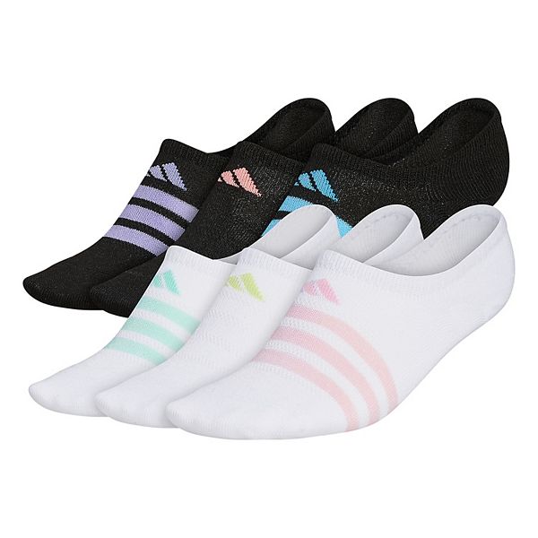Girl's adidas 6-Pack Superlite No-Show Socks