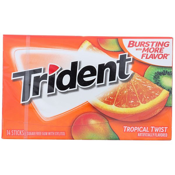 Trident Tropical Twist Gum