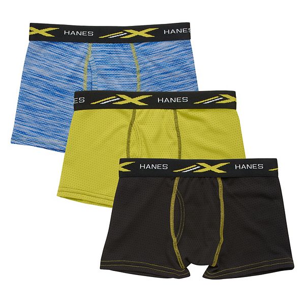 Boys 6-20 Hanes® 3-Pack X-Temp Performance Boxer Briefs
