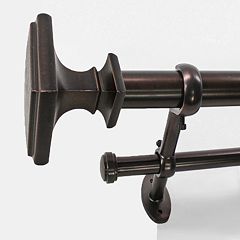Double Rods Curtain Rods & Hardware - Window Treatments, Home Decor ...