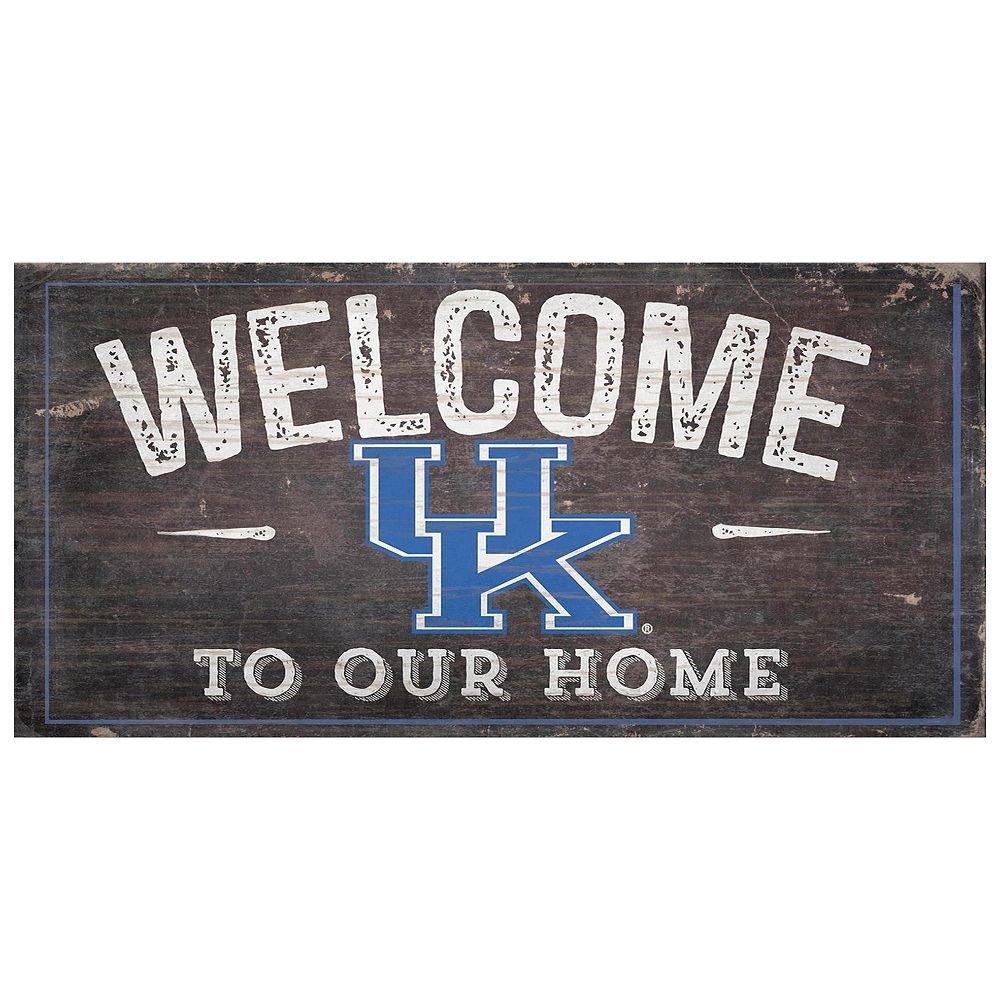 Kentucky Wildcats Welcome Sign Wall Art