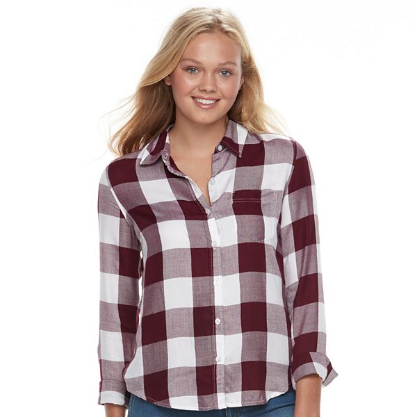 Juniors' SO® Print Shirt