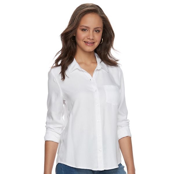 Juniors' SO® Print Shirt