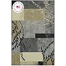 Maples Highland Textured Print Multicolor Area & Washable Throw Rugs