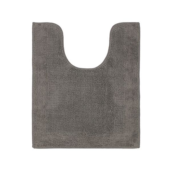 Sonoma Goods For Life® Cotton Reversible Solid Border Bath Contour Rug