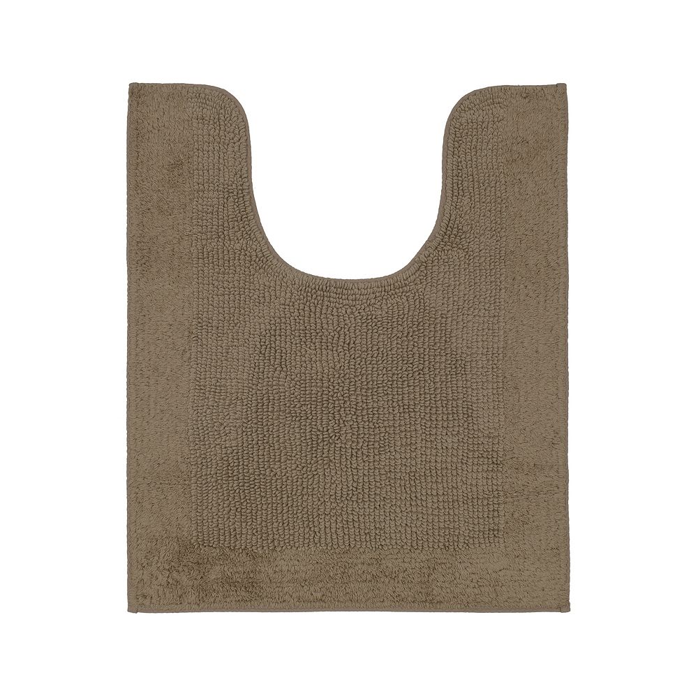 Sonoma Goods For Life® Cotton Reversible Solid Border Bath Contour Rug